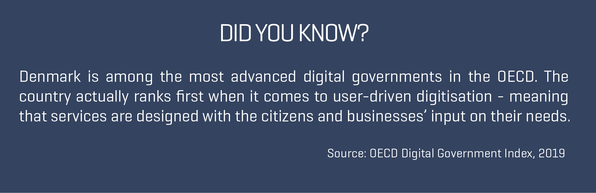 Digital Denmark: driving licence goes digital